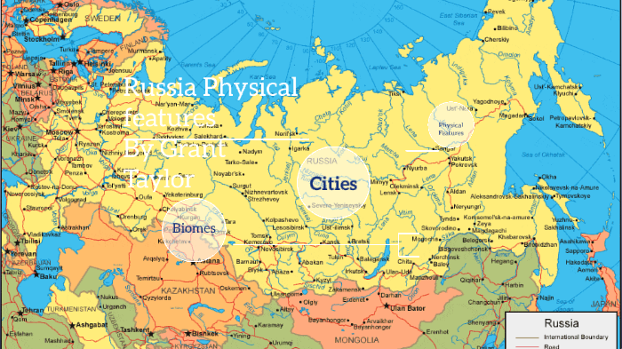 Russia physical features by Forrest Taylor on Prezi