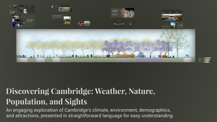 Discovering Cambridge: Weather, Nature, Population, and Sights by ...