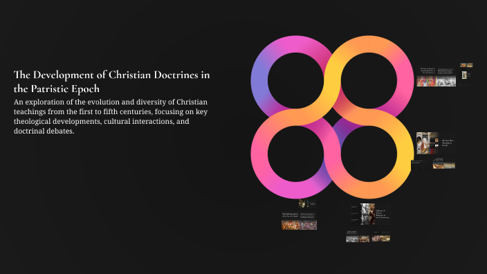 The Development of Christian Doctrines in the Patristic Epoch by isaac ...