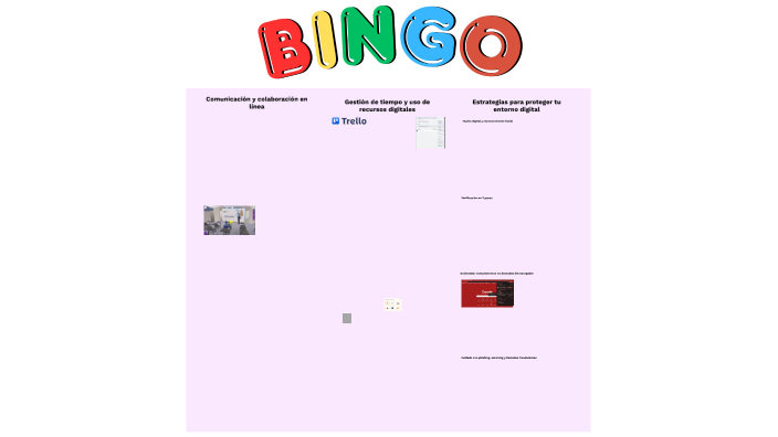 Bingo by Paula rios on Prezi