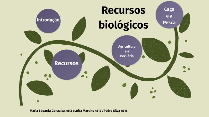 recursos biológicos by Maria Eduarda gonzalez on Prezi