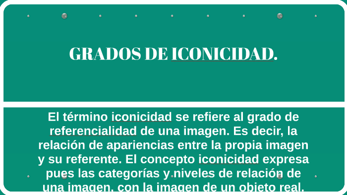 GRADOS DE ICONICIDAD. by Andrea carrasco on Prezi