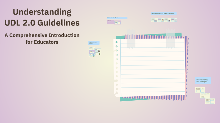 Understanding UDL 2.0 Guidelines by Jennifer Springer on Prezi