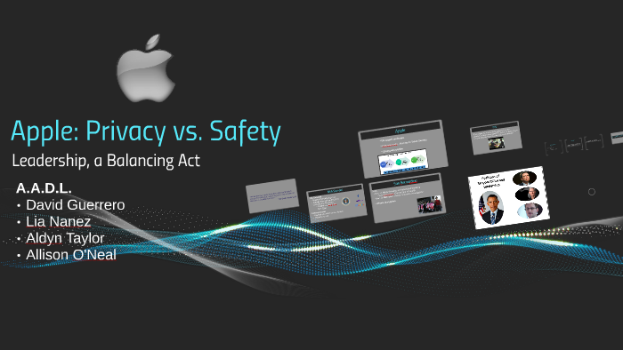 Apple: Privacy vs. Safety by David Guerrero J on Prezi