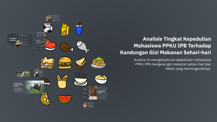 Analisis Tingkat Kepedulian Mahasiswa PPKU IPB Terhadap Kandungan Gizi ...