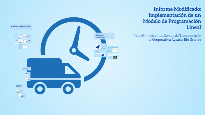 Informe Modificado: Implementación de un Modelo de Programación Lineal ...