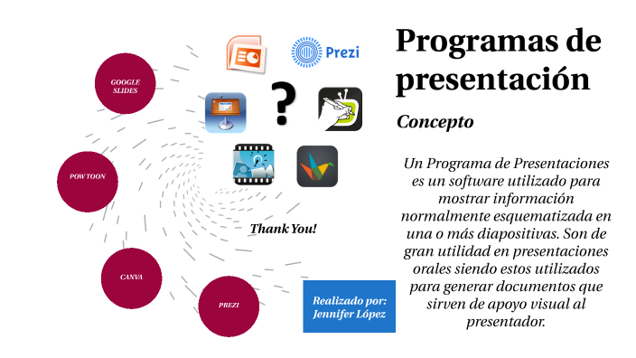 Programas de presentación by Jennifer López Ordoñez on Prezi