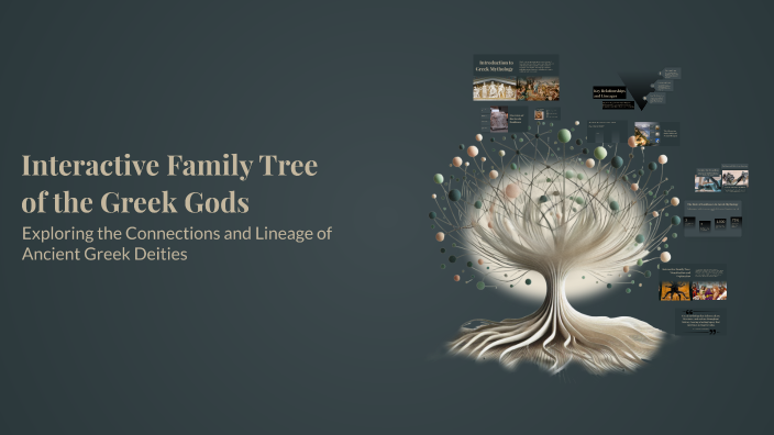 Interactive Family Tree of the Greek Gods by Catherine McHattie on Prezi