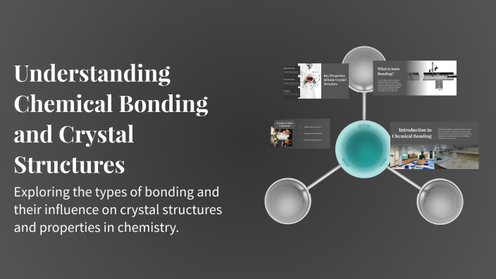 Understanding Chemical Bonding and Crystal Structures by Dominik ...