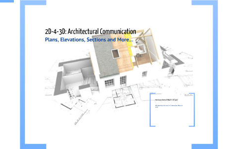 Architectural Communication: Plans, Elevations & Sections by Gabriel ...