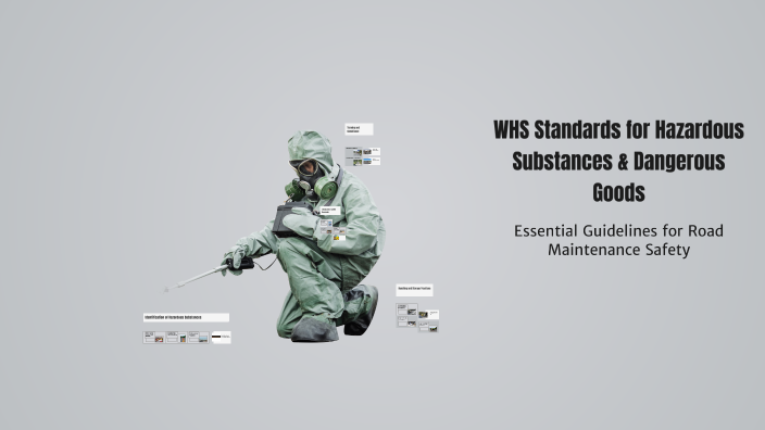 WHS Standards for Hazardous Substances & Dangerous Goods by Nisal ...
