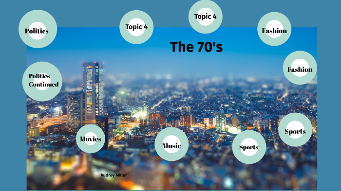 the 70's timeline by Audrey Miller on Prezi