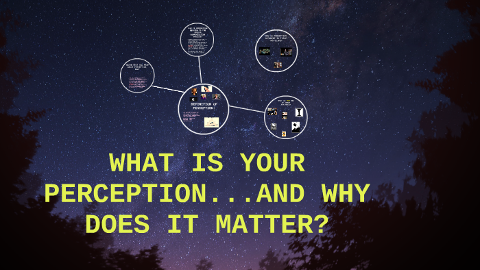 WHAT IS YOUR PERCEPTION...AND WHY DOES IT MATTER? by Jasmine Corbett