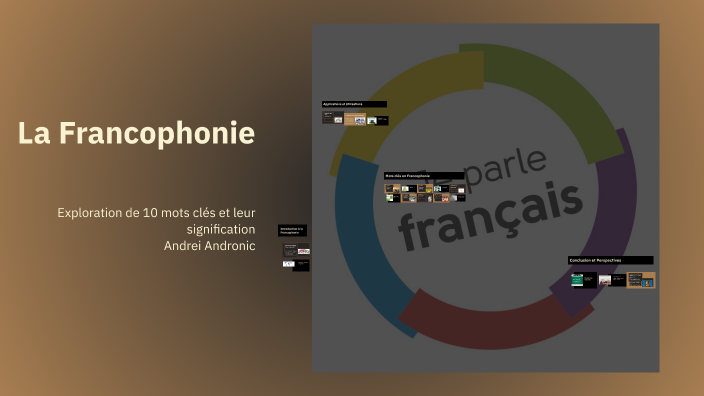 La Francophonie et ses Richesses by Andrei Andronic on Prezi