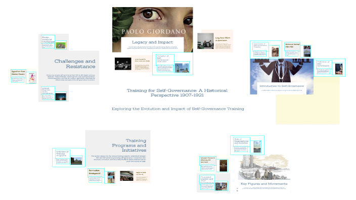 Training for Self-Governance: A Historical Perspective 1907-1921 in ...