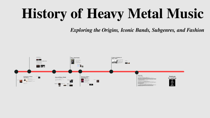 Evolution of Heavy Metal Music by Eric Doom on Prezi