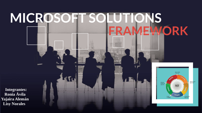 MICROSOFT SOLUTION FRAMEWORK by Aleman Yajaira on Prezi