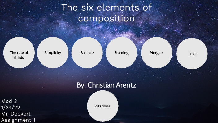 Six elements of composition by Christian Arentz on Prezi