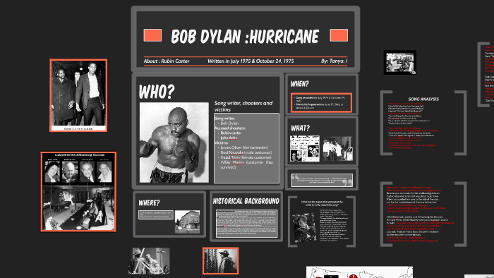 Bob Dylan :Hurricane by Tanya Isyp on Prezi