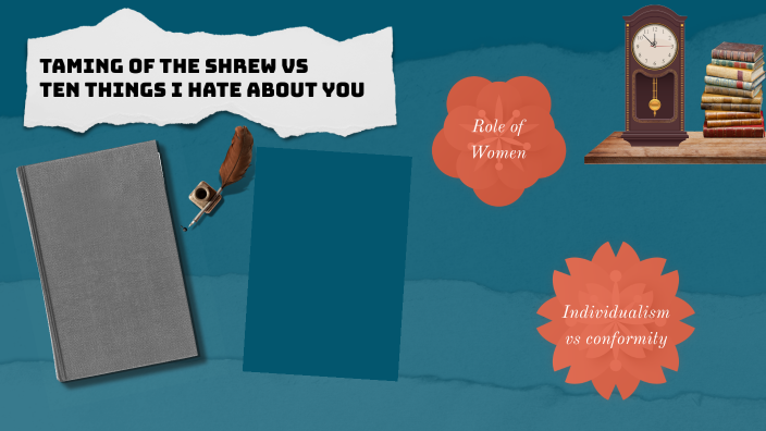 Taming of the Shrew vs Ten Things I hate about you by Helen Tran on Prezi
