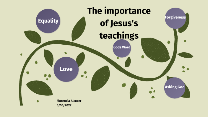 The Importance Of Jesus's Teachings by Florencia Alcozer Puebla on Prezi