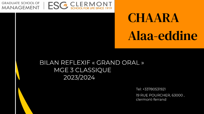 bilan réflexif ppt by alaa-eddine chaara on Prezi