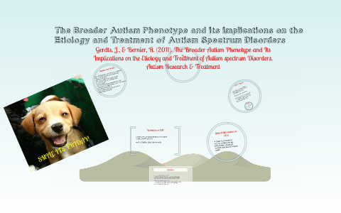 The Broader Autism Phenotype and Its Implications on the Eti by Sarah ...
