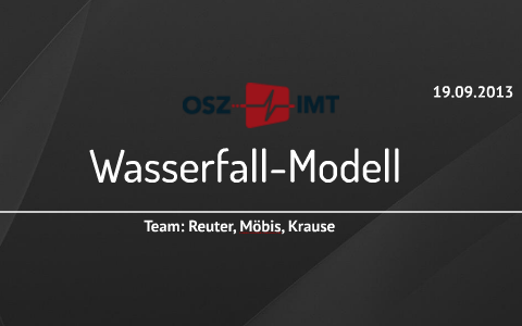 Wasserfall-Modell by Jan Möbis on Prezi