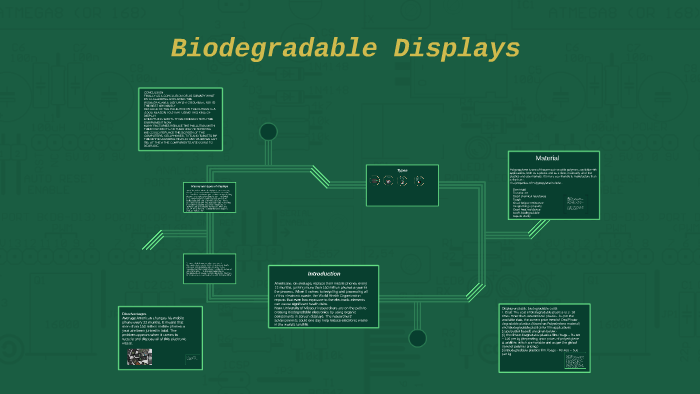 Biodegradable Displays by Edgar Adrian Jasso Guzman on Prezi