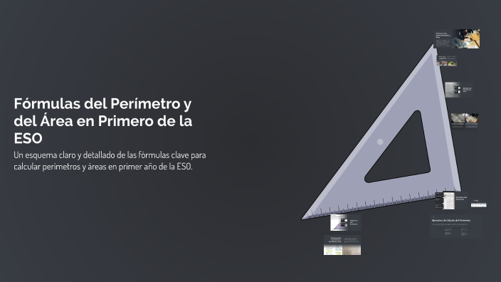 Fórmulas del Perímetro y del Área en Primero de la ESO by Lola Sanchez ...