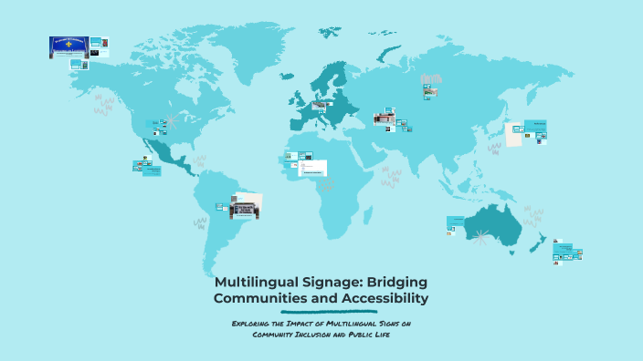 Multilingual Signage: Bridging Communities and Accessibility by Sarah ...