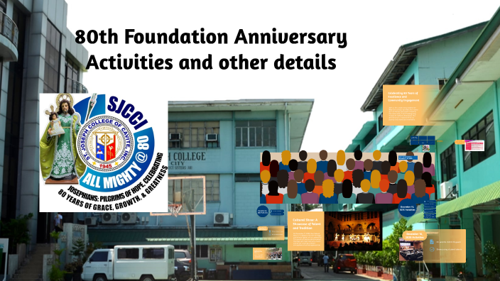 80th Foundation Anniversary Activities by Felbert Decano on Prezi