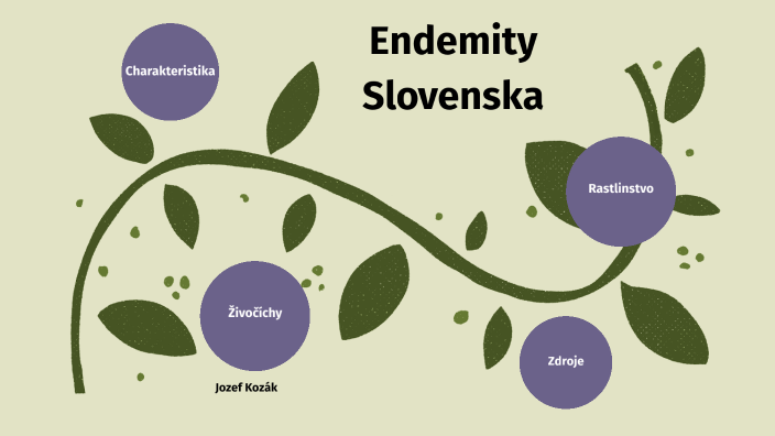 Endemity Slovenska by Tiresome Desert on Prezi