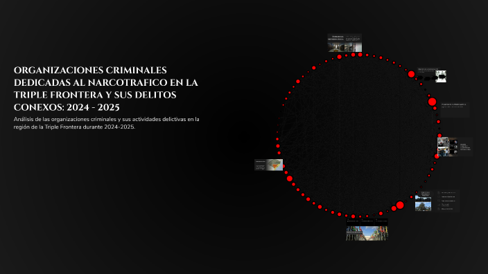 ORGANIZACIONES CRIMINALES DEDICADAS AL NARCOTRAFICO EN LA TRIPLE ...