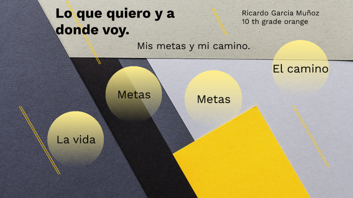 mis metas :) by primero medio on Prezi