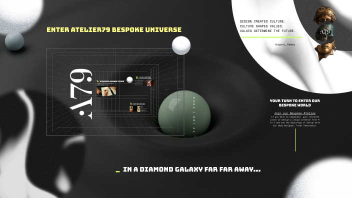 final ENTER ATELIER79 BESPOKE UNIVERSE by Tatev Petrossian on Prezi