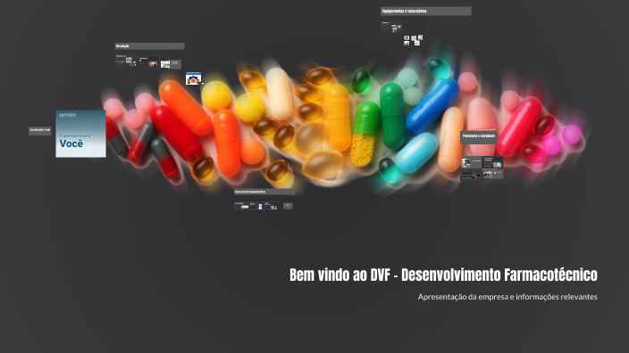 Bem vindo ao DVF - Desenvolvimento Farmacotécnico by Deborah Campos Tomaz on Prezi