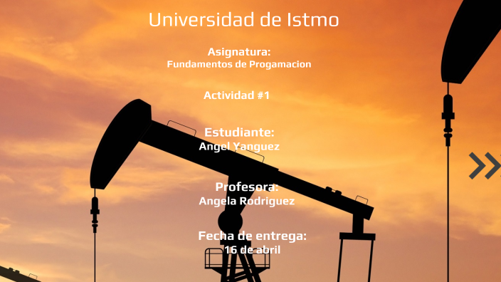 Estudio de Casos – Oil Company Propuesta de solución Tipo de ...