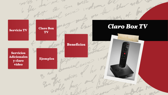 Claro Box TV by Sergio Felipe Rubio on Prezi