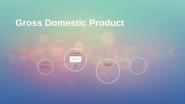 Represents the monetary value of all goods and seervices pro by brandon ...