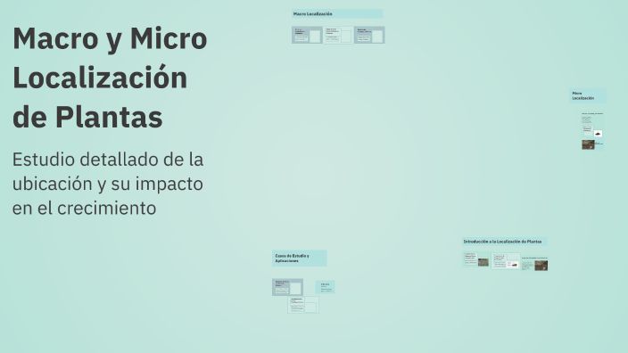 Macro y Micro Localización de Plantas by Eva Guadalupe Gutiérrez Luna ...