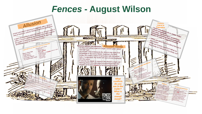 Fences - August Wilson by Stephanie Fenstermaker