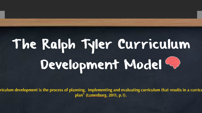 The Ralph Tyler Model by Chevette Black on Prezi