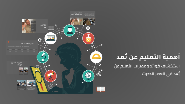 أهمية التعليم عن بُعد by Medhat Botros on Prezi