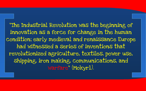 The Evolution of Warfare During the Industrial Revolution by Jenna ...