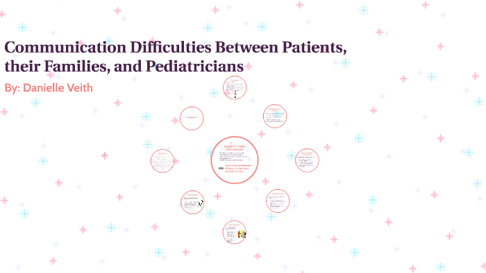 Miscommunication between Children, their Families, and Pediatricians by ...