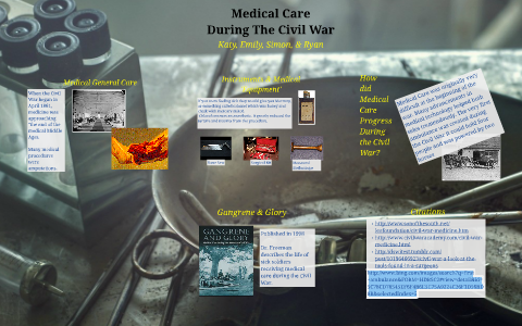 Medical Care During the Civil War by Katy Sherman