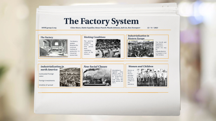 Team 2: The Factory System by Hathaway Espaillat on Prezi