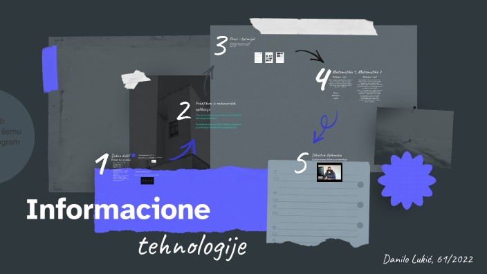 Informacione tehnologije by Danilo Lukic on Prezi