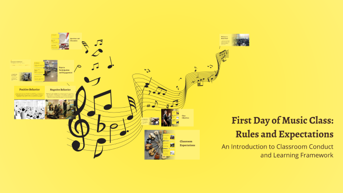 First Day of Music Class: Rules and Expectations by Joseph Ciappina on ...